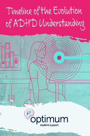 Timeline of the Evolution of ADHD Understanding - Optimum Student Support